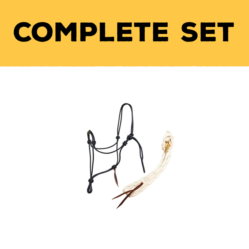 Parelli Horseman's Halter + 12 ft Training Rope (Complete Set)
